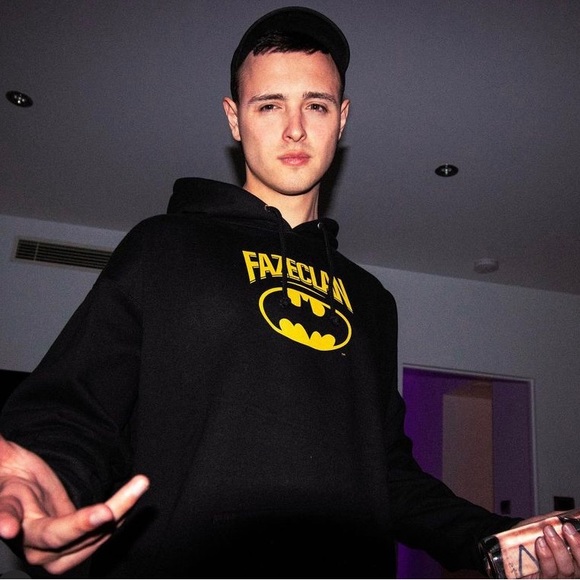 faze Clan | Shirts | Faze X Batman Logo Hoodie Sz M Mens | Poshmark